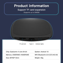 AUTOABC Wireless CarPlay Android Auto Adapter Magic AI Box